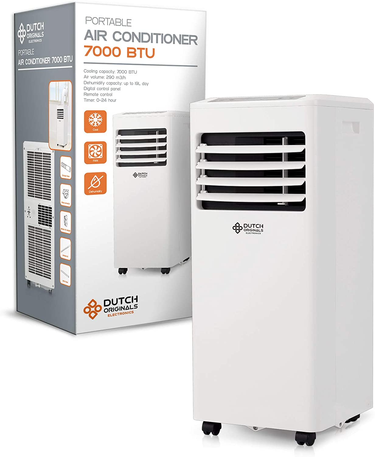 Verrijdbare Dutch Originals Mobiele airconditioner 7000 BTU – Dr. Coolfrog